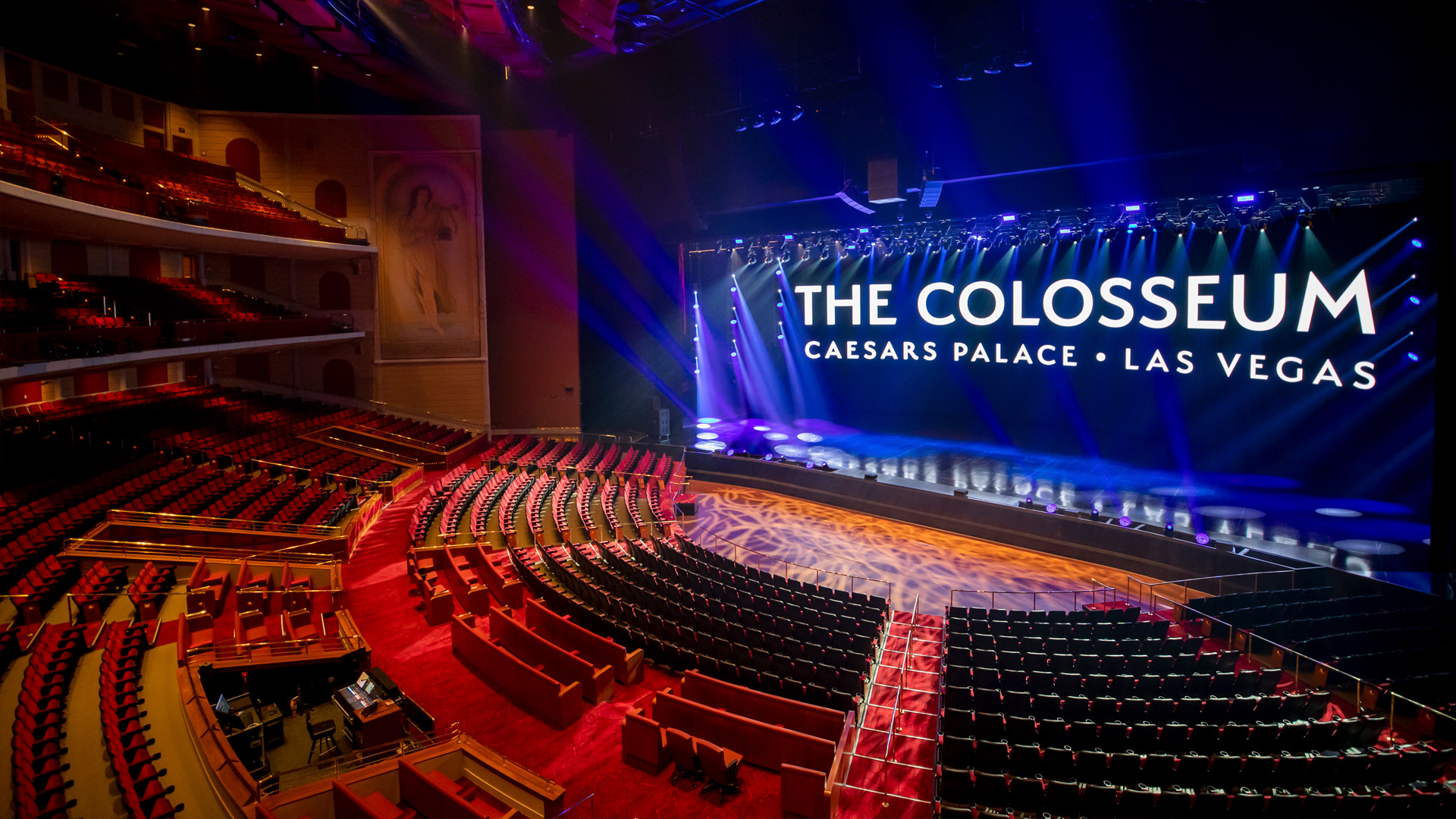 Caesars Palace Colosseum revamp - Scéno Plus - Leader in Venue Design