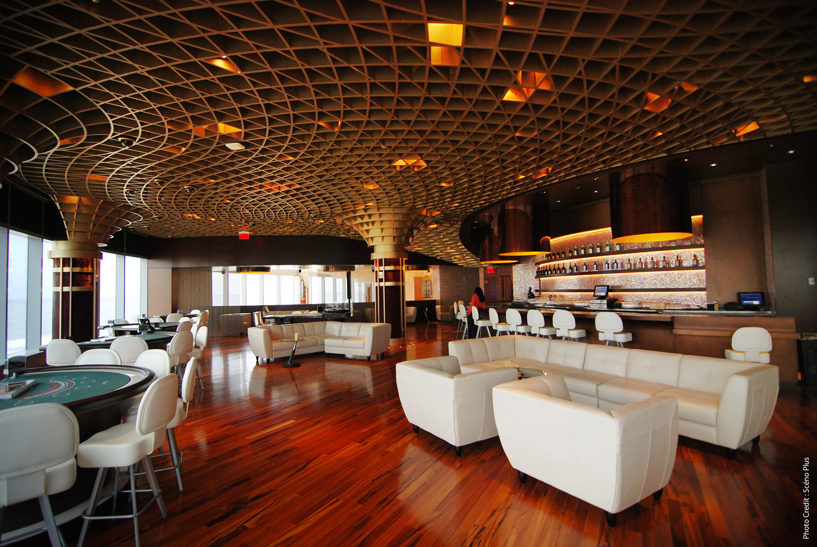 Bars and transitions areas at Revel - Scéno Plus - Leader in Venue Design